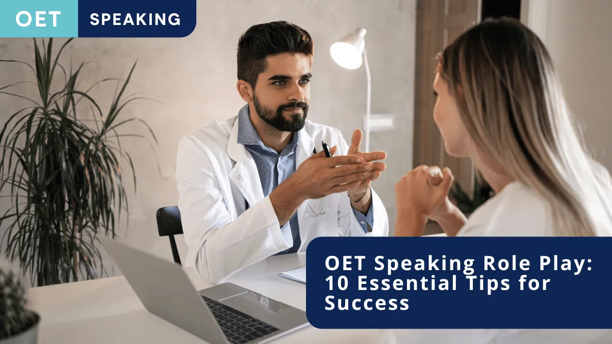 OET Speaking – Tips and Practice for Success ┃E2 Test Prep